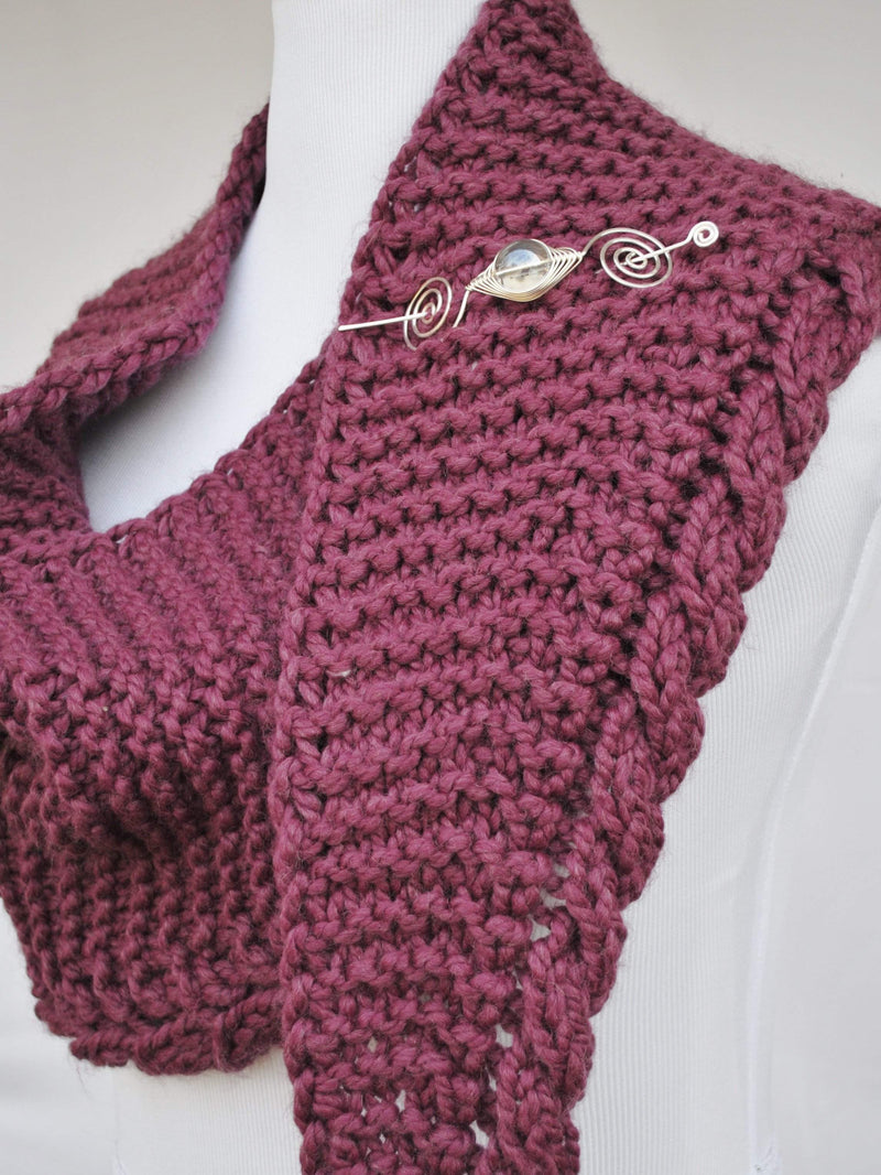 Apparent Cables PDF Knitting Pattern Download Very Easy Cable Shawl ...