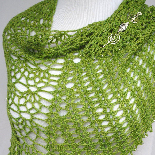 Crystal Knit and Crochet Shawl Kits and Supplies - Crafty Flutterby ...
